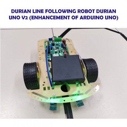 Arduino STEM RBT project: Arduino Durian Line Following Robot Durian ...