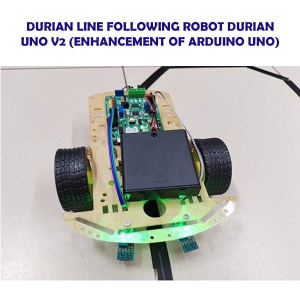Arduino STEM RBT project: Arduino Durian Line Following Robot Durian ...