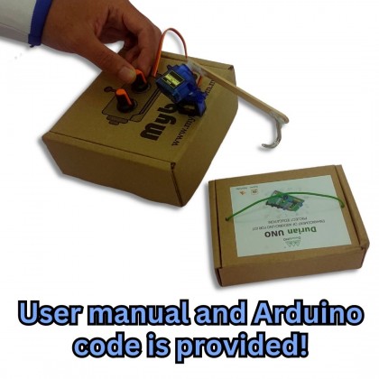 Arduino STEM RBT project: Arduino RBT STEM Project: DIY Mini Crane Kit Using Durian UNO