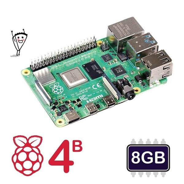 Raspberry Pi 4 Model B 8GB and Kits