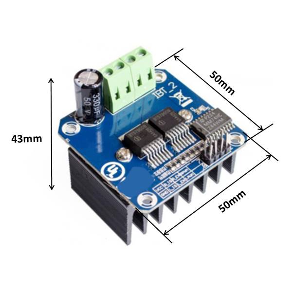 Interfacing BTS7960 43A Motor Driver Module With Arduino|, 56% OFF