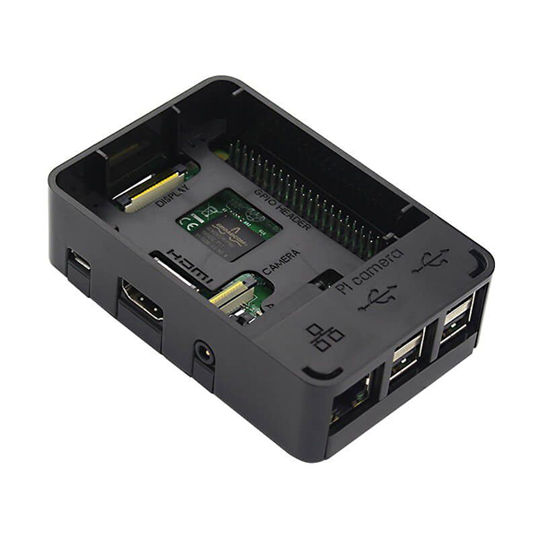 raspberry pi 3 black case