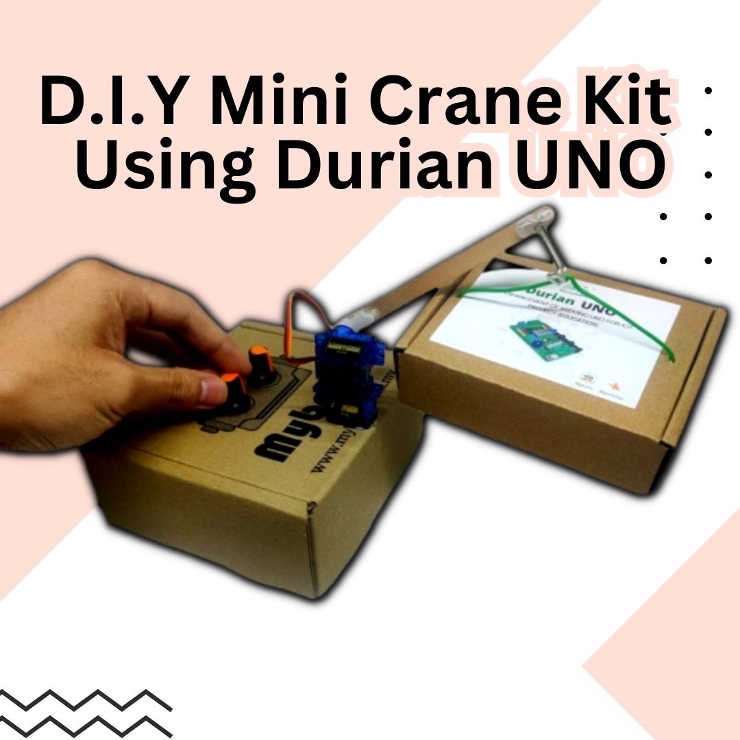 Arduino Stem Rbt Project Arduino Rbt Stem Project Diy Mini Crane Kit Using Durian Uno